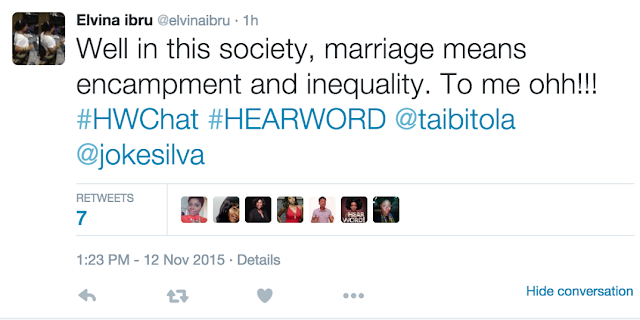 Elvina Ibru speaks on being single & marriage during #HWChat
