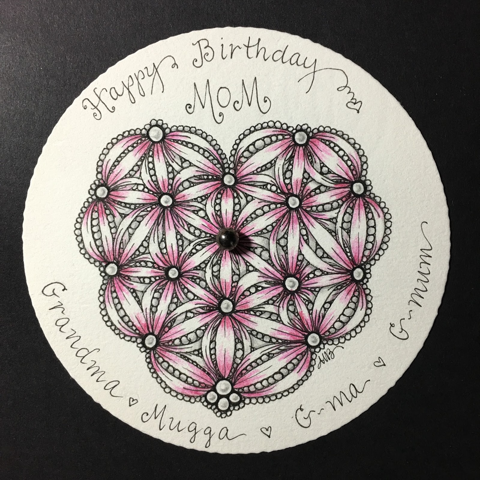 Tickled To Tangle: "It's a String Thing" #226 Tiles