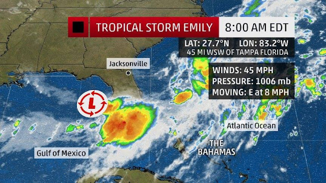 USA 2017 - Florida Holiday: Tropical Storm Emily
