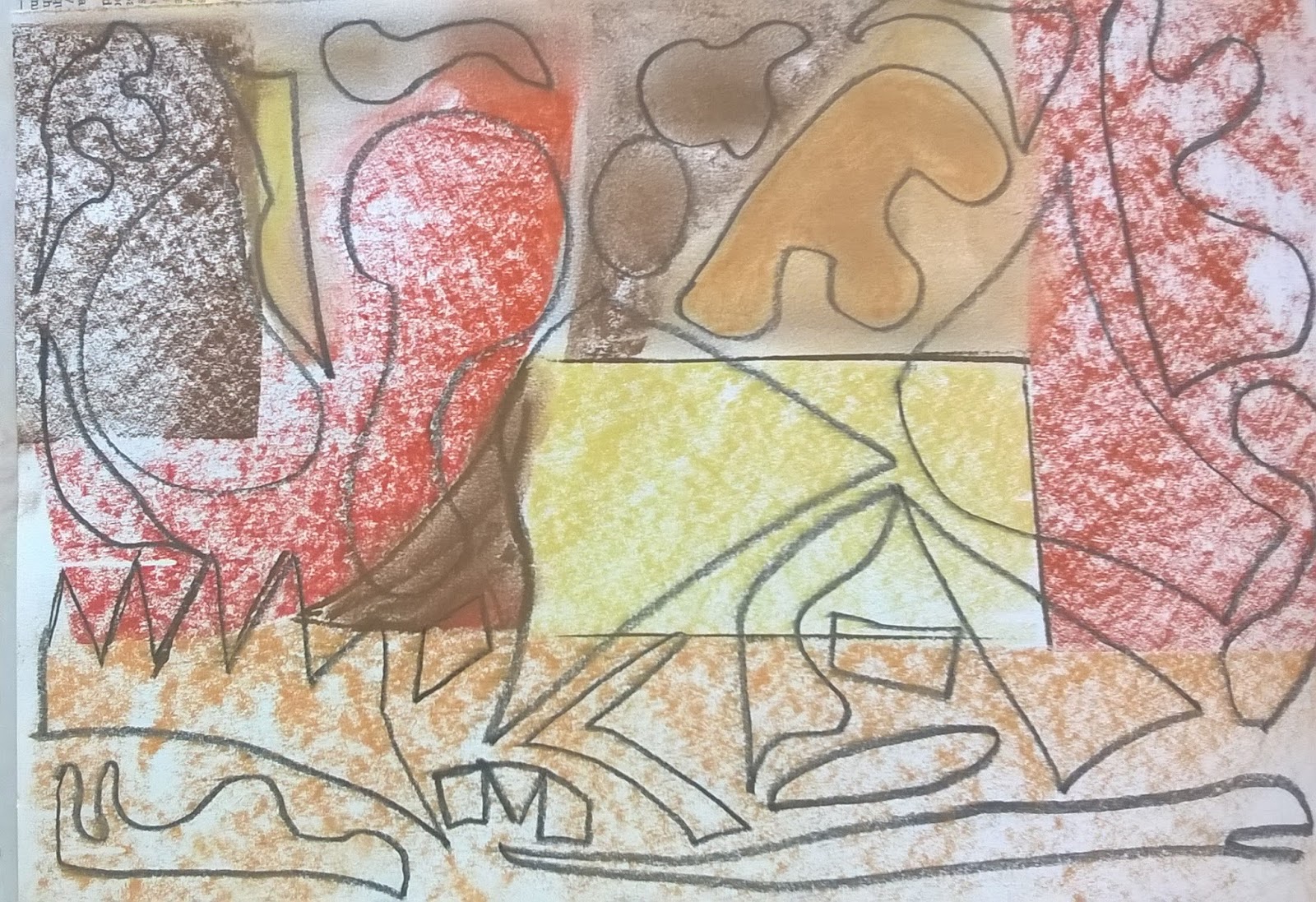 Bobby Wotnot: Abstract Drawing Class, Abstract Drawing, Grids, Lines ...