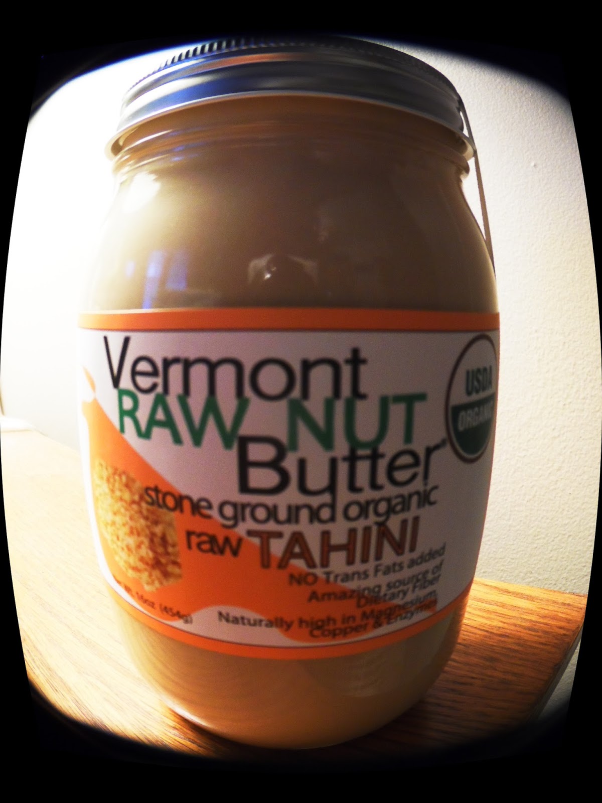 Whom You Know: Organic Tahini Butter by Vermont Raw Nut Butter ...