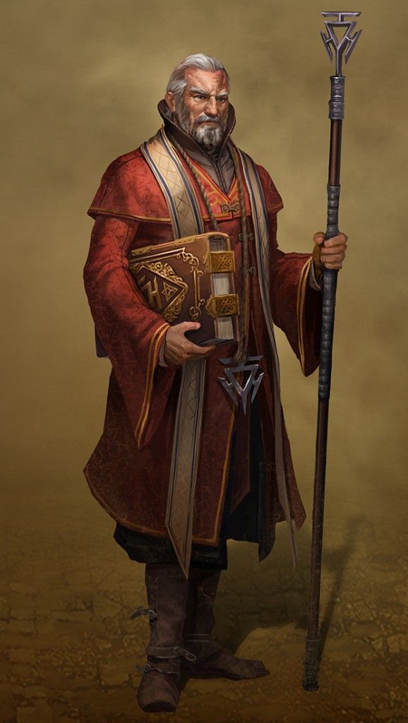 Human Wizard Portrait