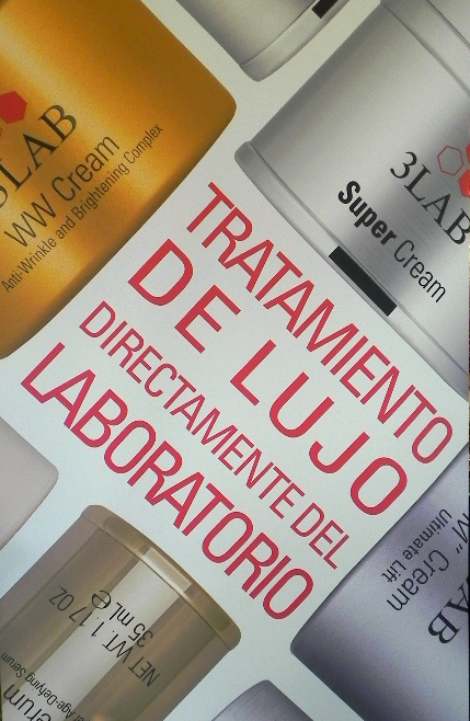 Presentación de Cosméticos 3Lab en Tiendas Ágatha - Fitness & Chicness