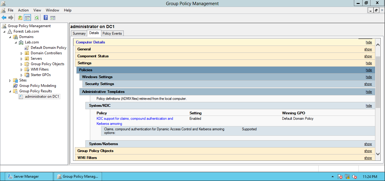 AD Shot Gyan: Group Policy Management Console in Windows 2012 Server