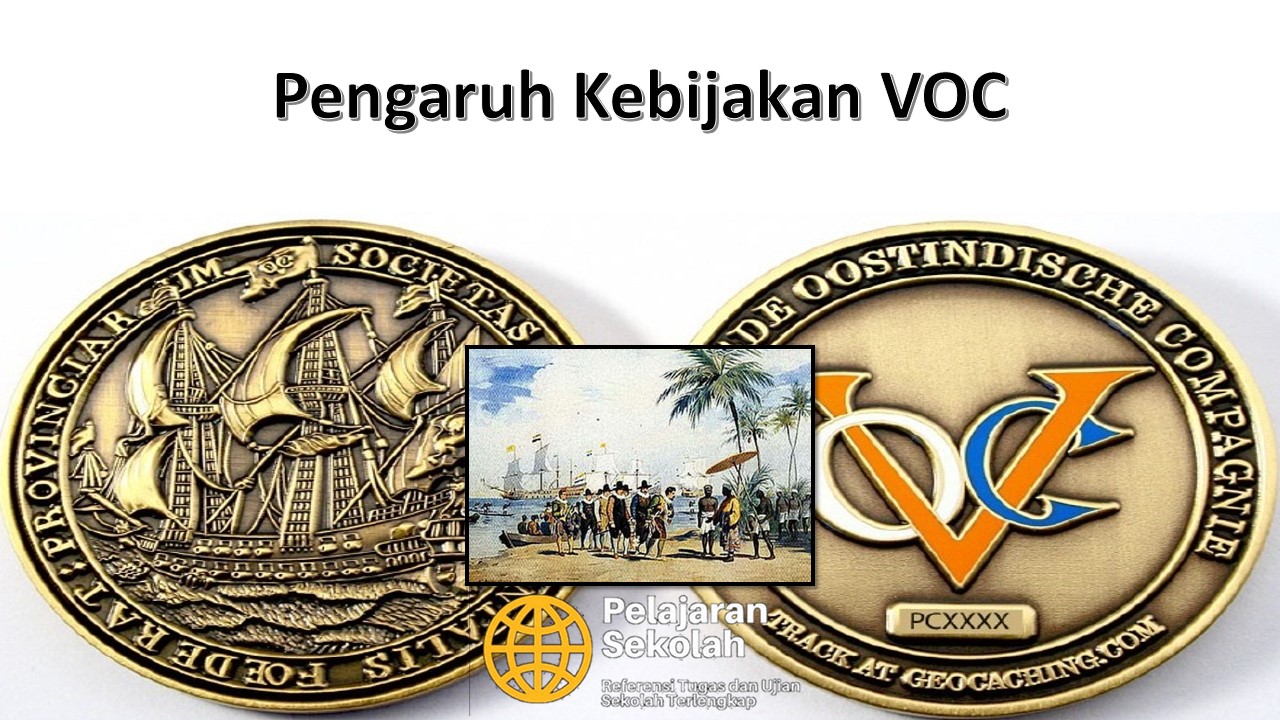 Kebijakan Dan Pengaruh VOC Di Indonesia Secara Lengkap - Pelajaran Sekolah