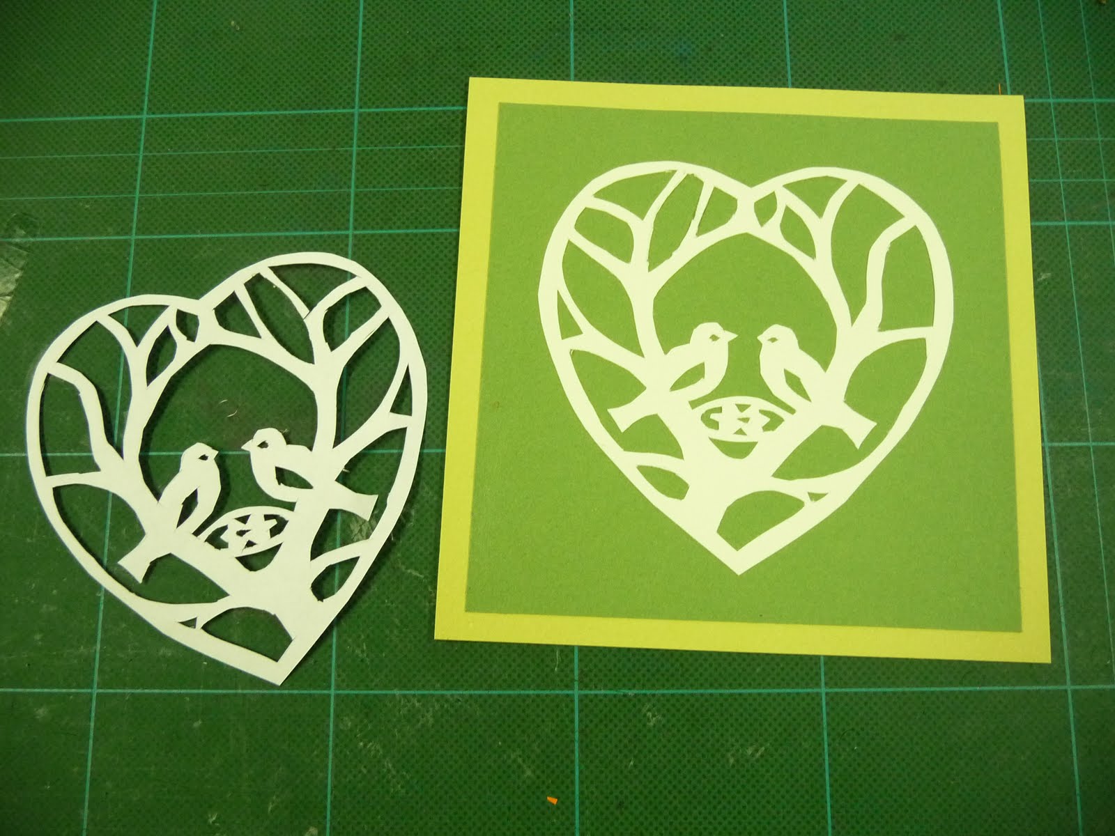 Dream of a dream...: Today's craft: Scherenschnitte