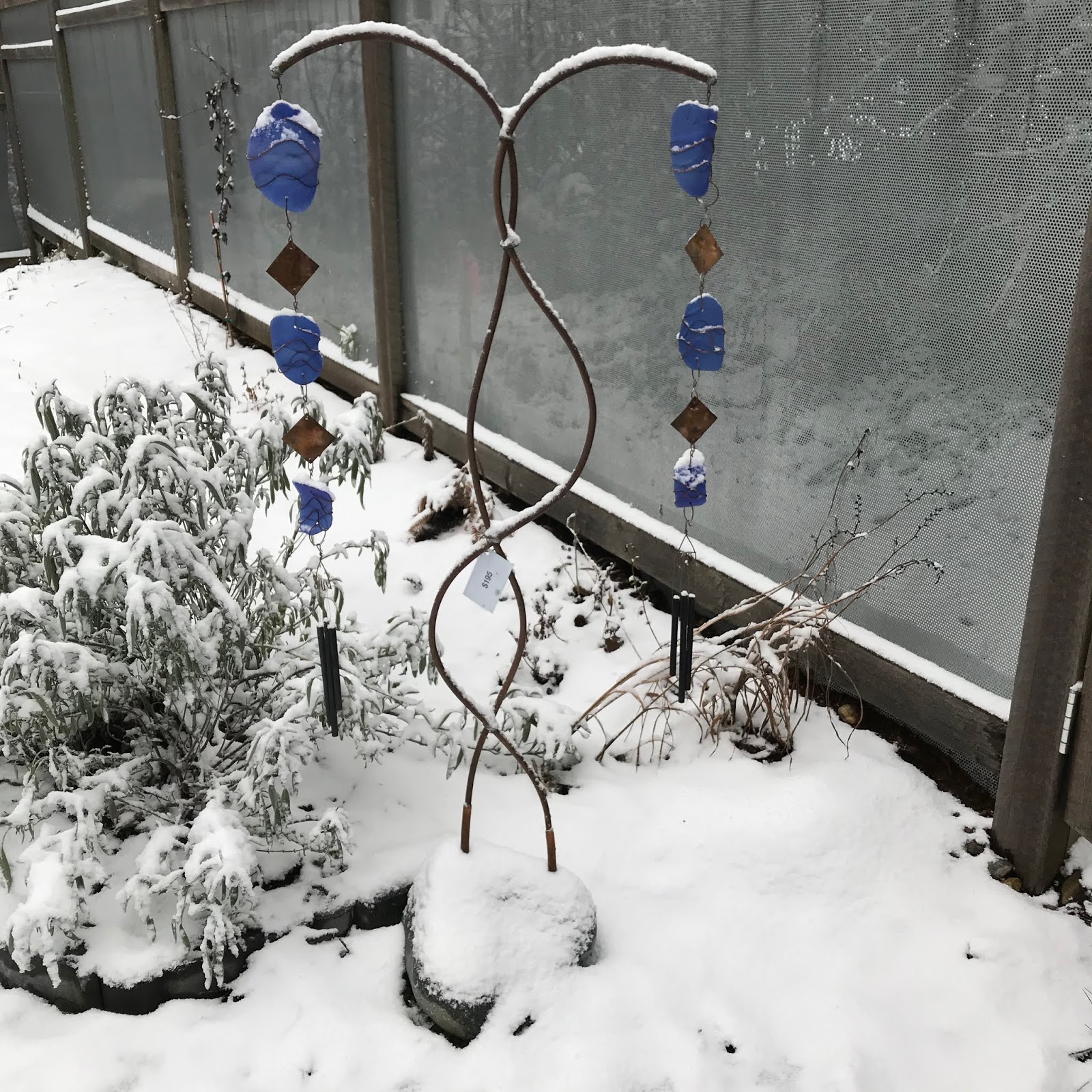 Coast Chimes Wind Chimes, Suncatchers, Home and Garden Art Blog: Snow ...