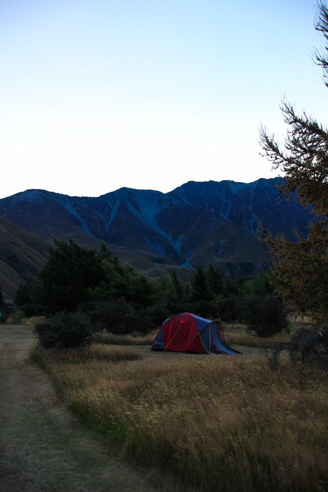 ink + adventure: Mount Cook and the "perfect" campsite