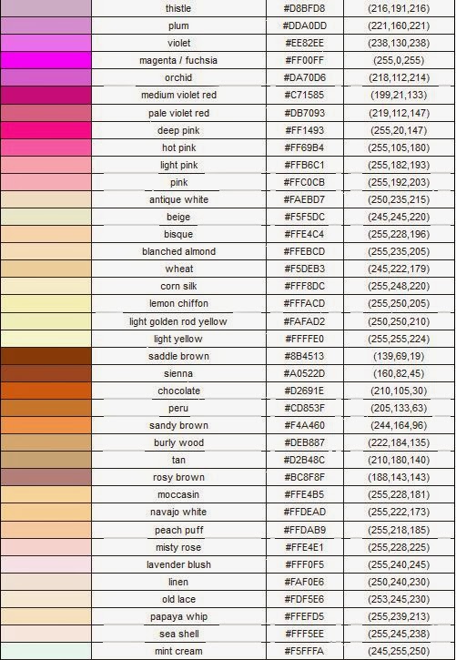 Woozworld ♥♥♥♥: Colour Codes ♥♥♥♥ Neon-Regular-Woozband Colours