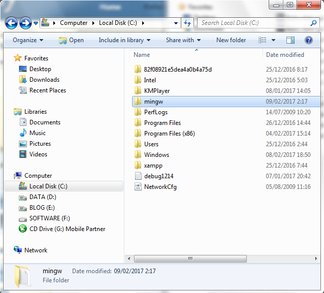 How To Install Mingw C And C Programing Language Compailer