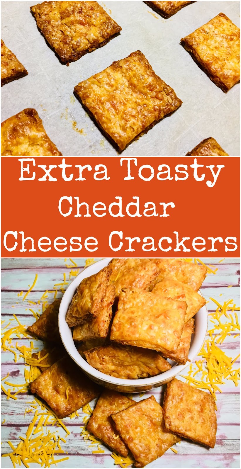 Extra Toasty Cheddar Cheese Crackers