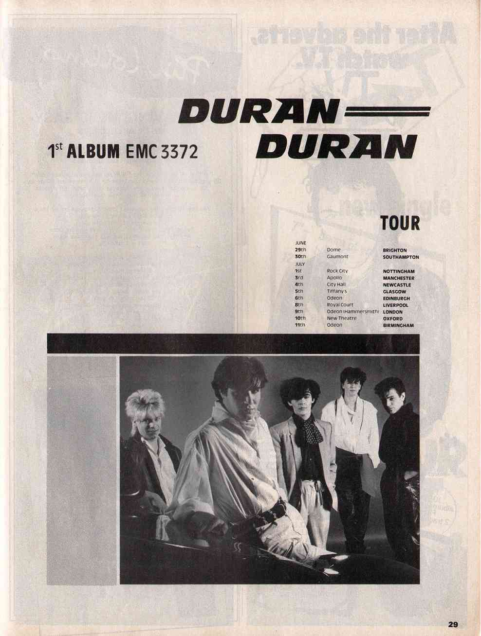 Top Of The Pops 80s: Duran Duran Album - 1981