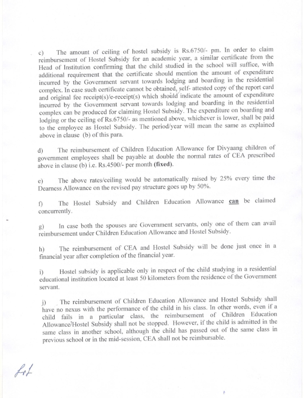 7th CPC Children Education Allowance and Hostel Subsidy Consolidated ... 7th CPC Children Education Allowance and Hostel Subsidy Consolidated ...