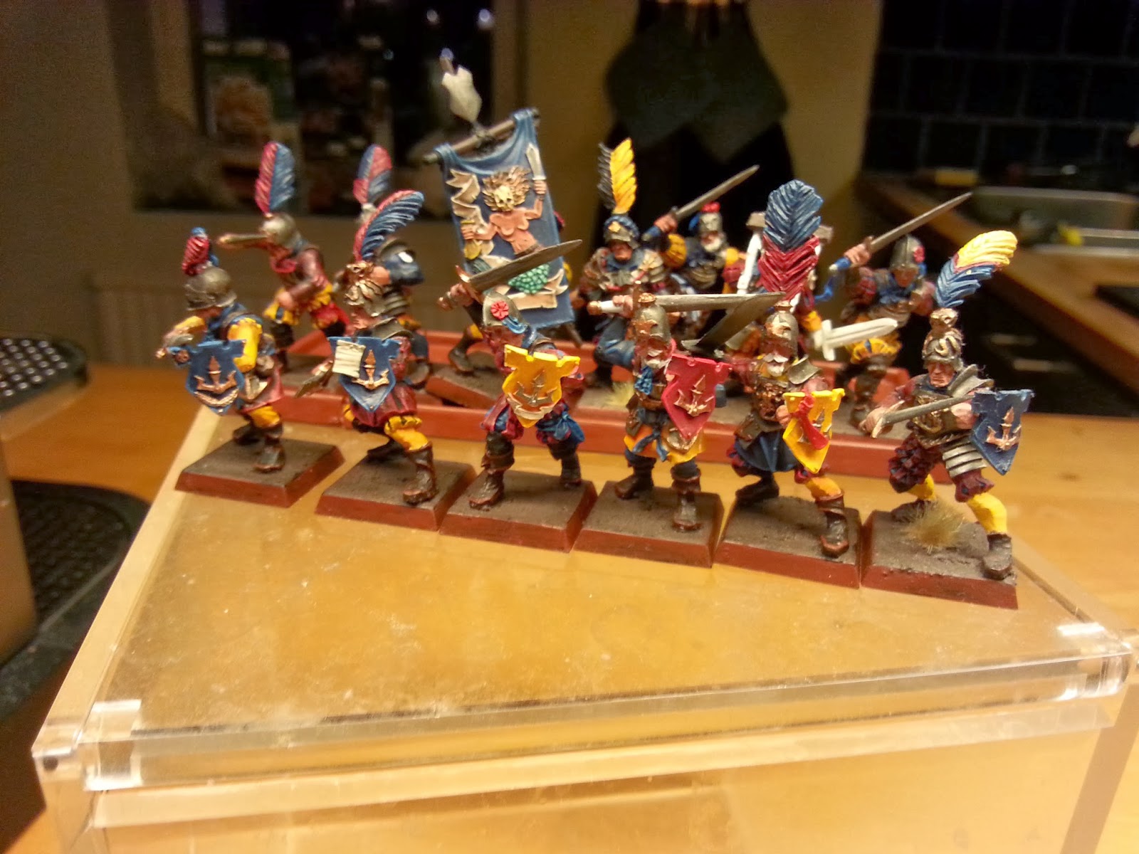 Warhammer City State of Nuln with Marienburg Mercs and Fluff!