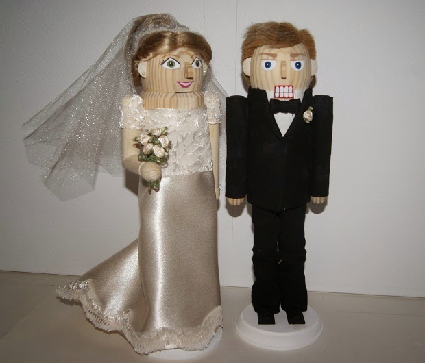 Really Cool Nutcrackers BLOG: Custom Made Bride And Groom Nutcrackers