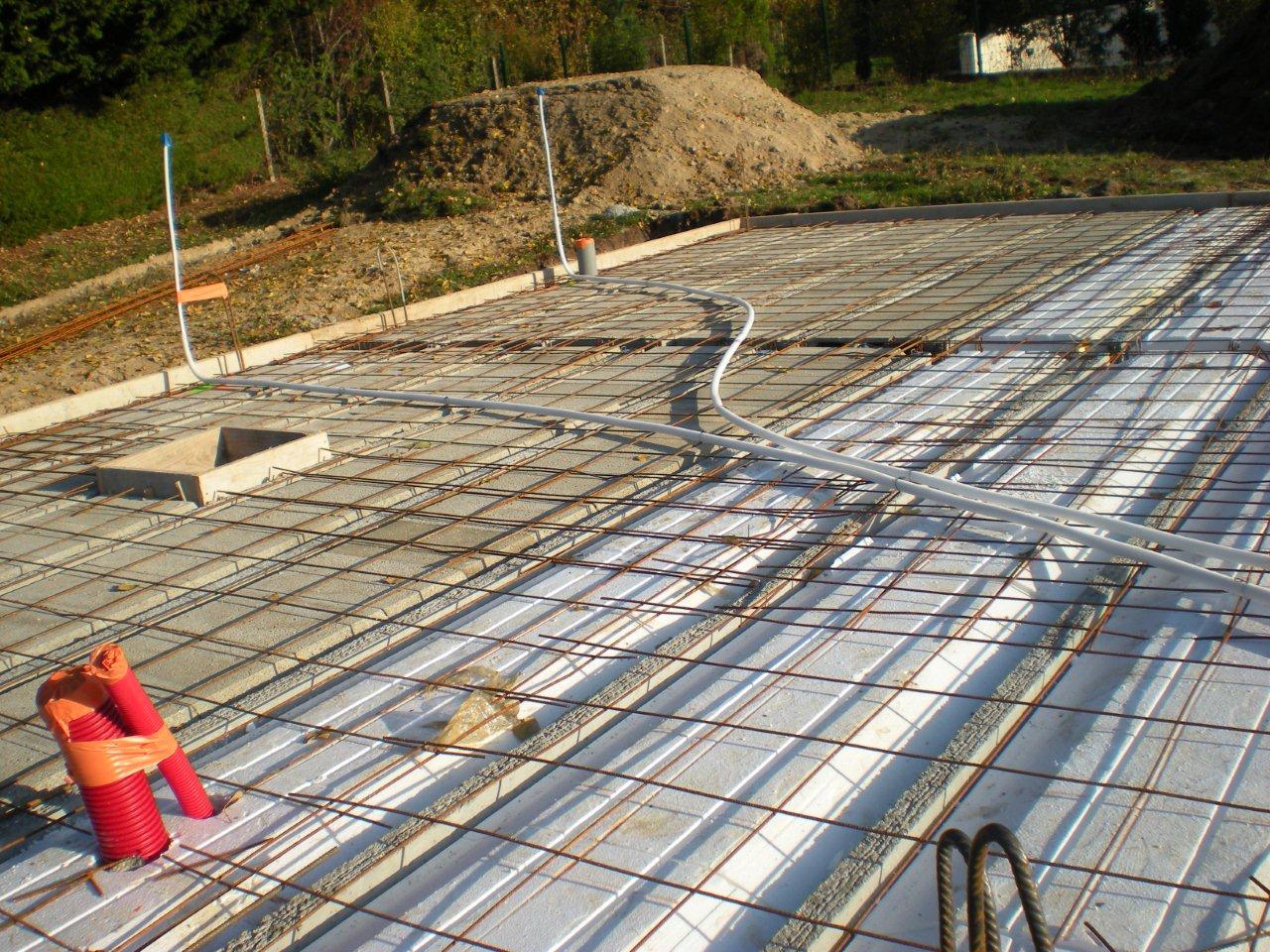 Suivi du chantier de construction: Pose des hourdis