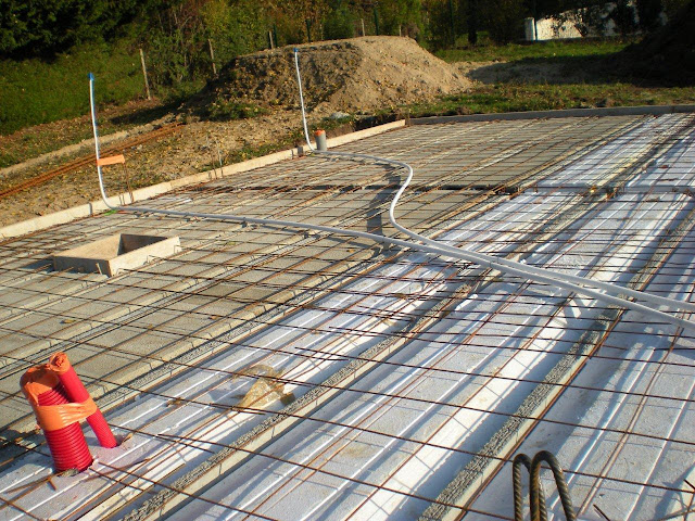 Suivi du chantier de construction: Pose des hourdis