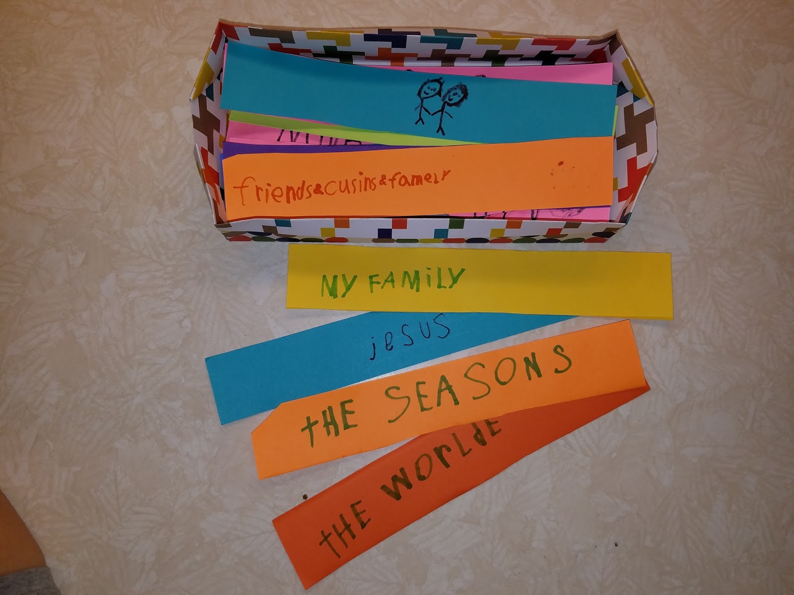 Yelena's Nest: The Thankful Paper Chain