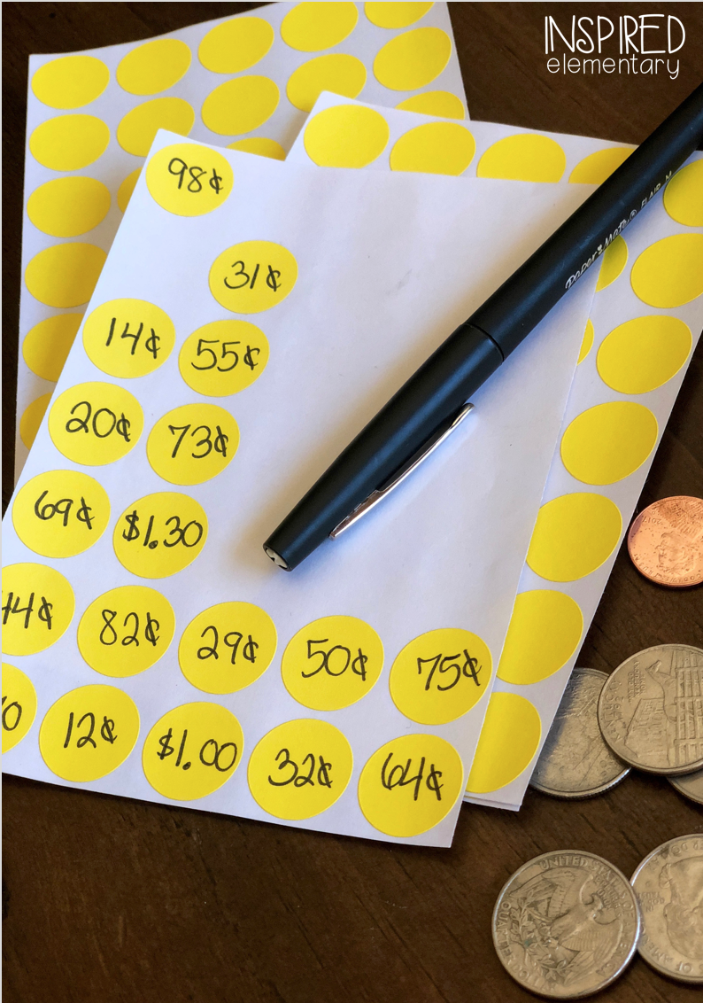 Counting Coins Activities · Inspired Elementary