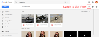 Find your videos: Google Photos, Google+, Google Drive (and YouTube)