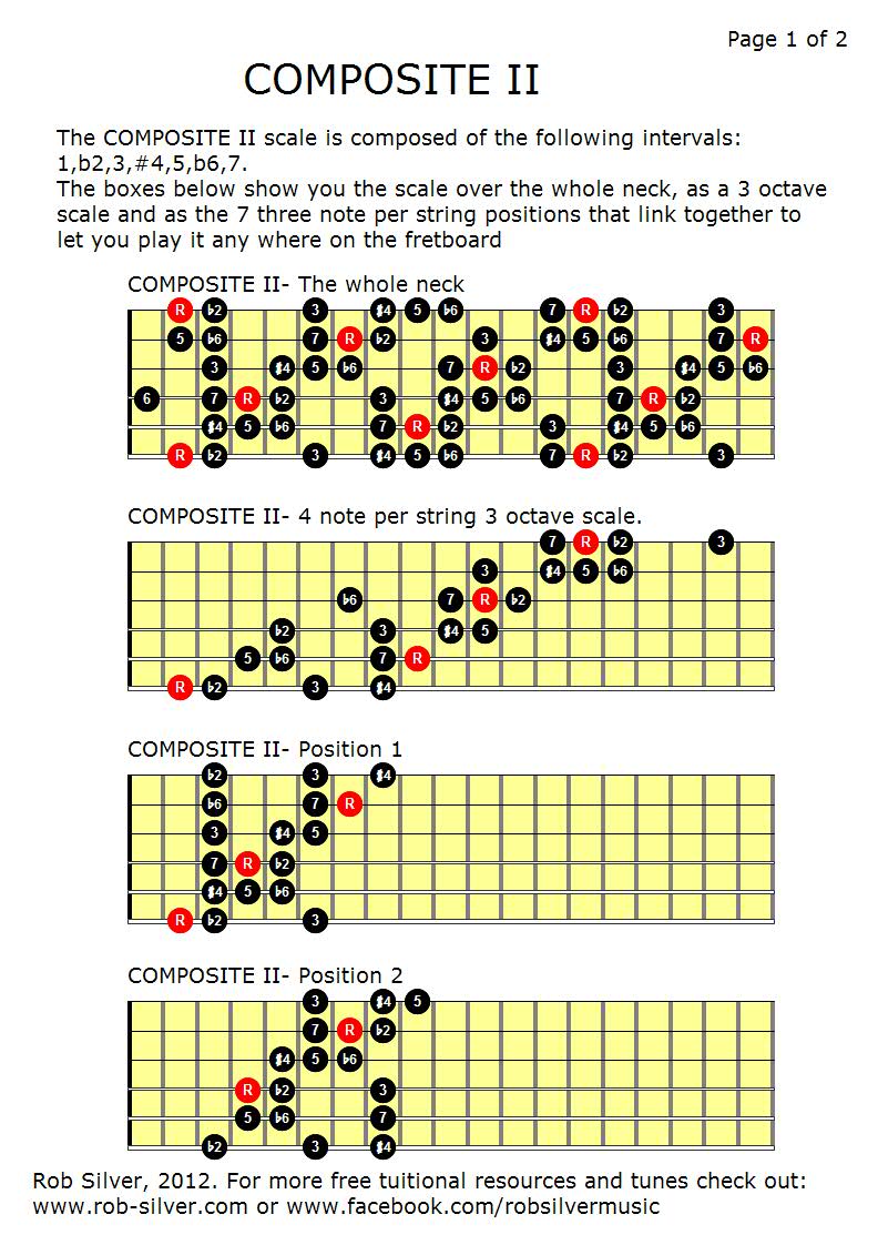 ROB SILVER: COMPOSITE II SCALE