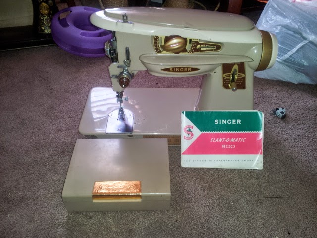 Dreamstride Creations: Singer Model 500a Tune-Up