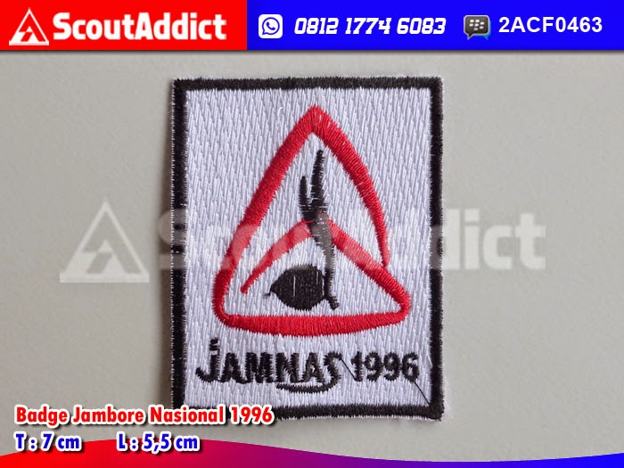 Badge Jambore dan Raimuna Nasional ~ Kedai Pramuka ScoutAddict Kediri