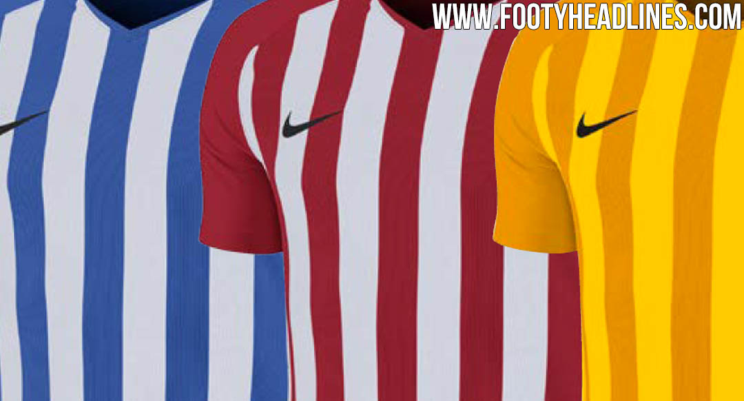 Base For Many 2018-19 Kits? New Nike Striped 2018-19 Teamwear Jersey ...