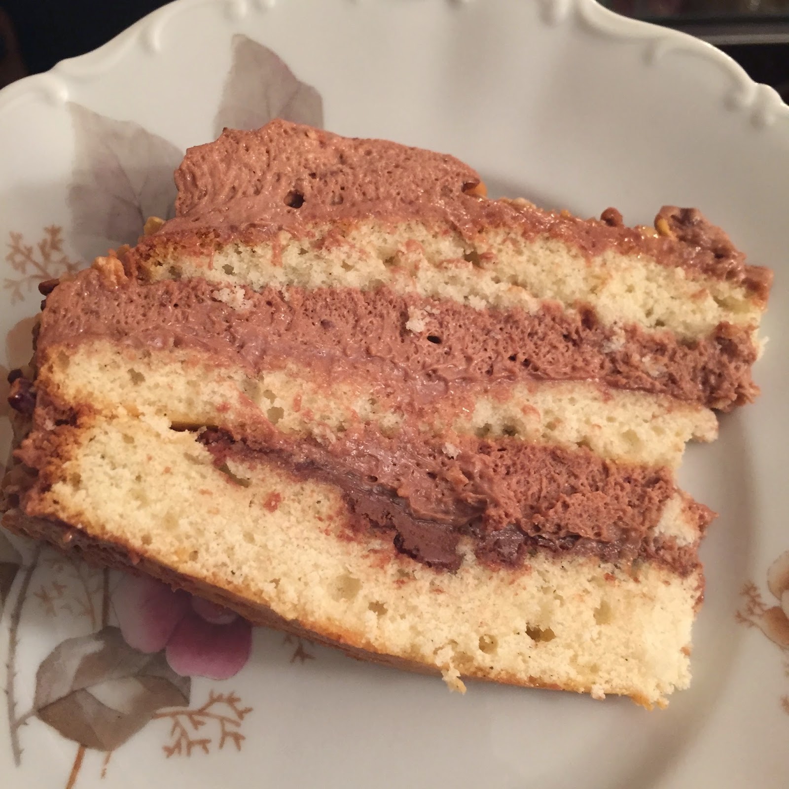 Tranche de Cake: Layer cake Nutella