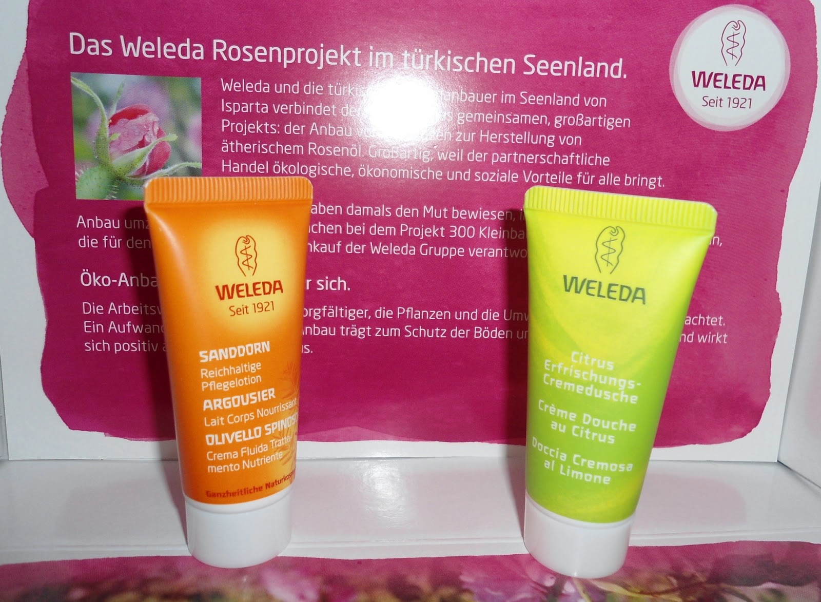 Grinscheles Welt: WELEDA- Naturkosmetik