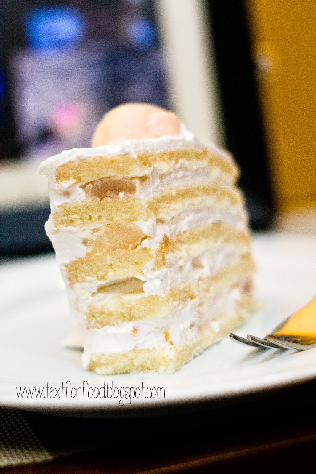 Sugar and Butter: Lychee layered cake