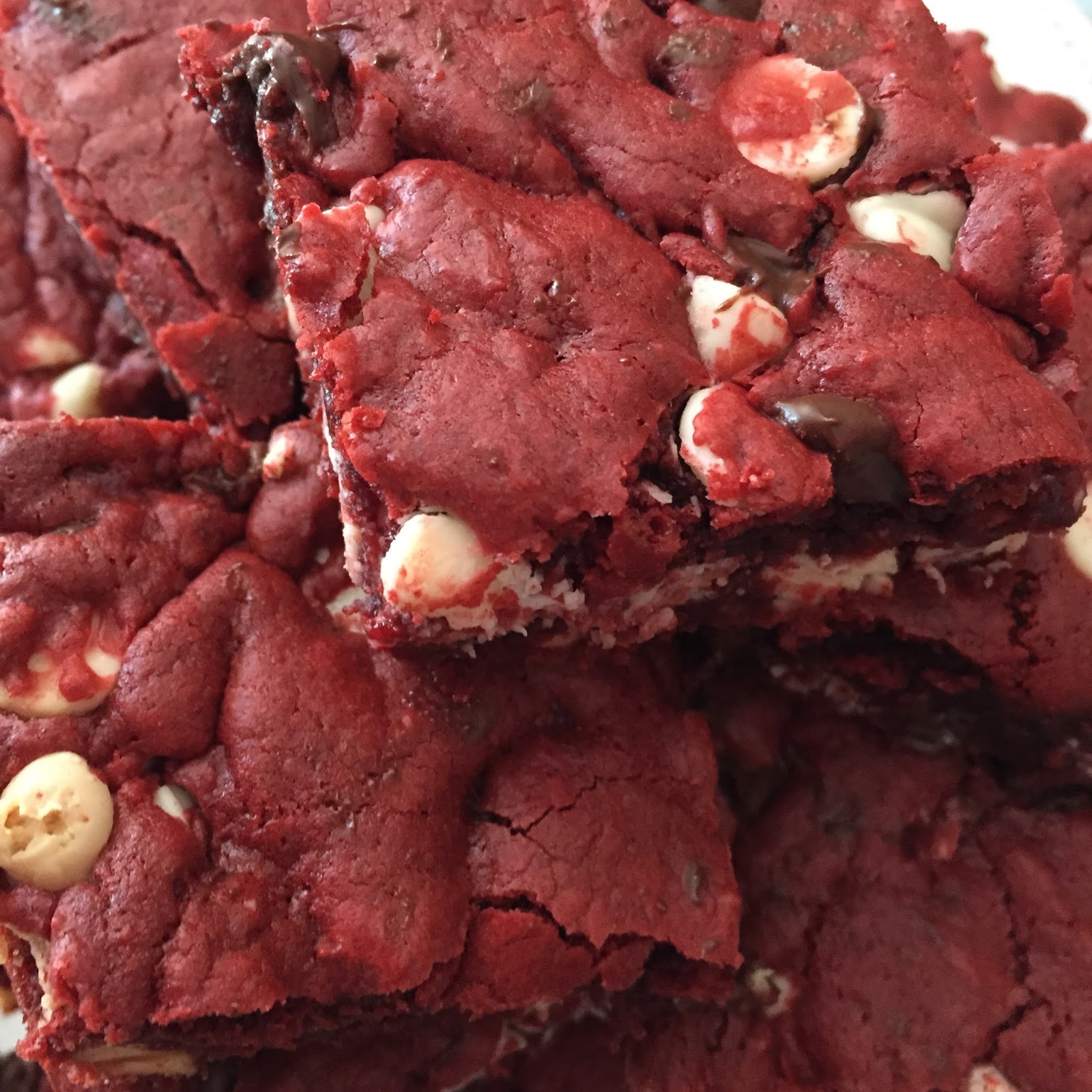 LIFE is better in PINK: Red Velvet Fudge Bars