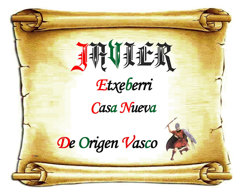 El origen de los nombres: Javier
