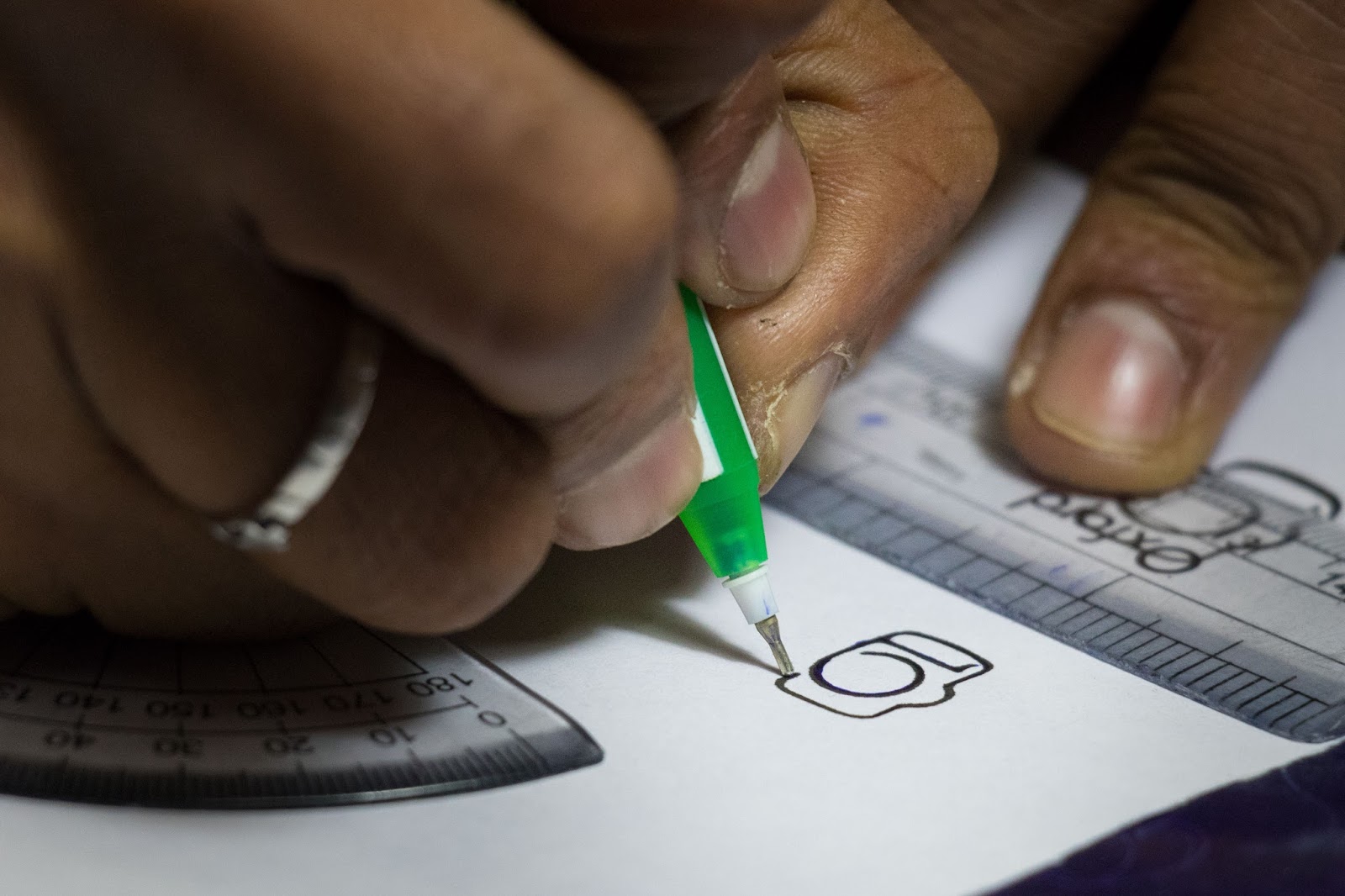 Depicting the Process of Tattoo Making