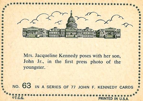 Grassy Knoll Institute: JFK Collector Cards Series 61-70