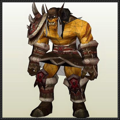 World of Warcraft - Rexxar - Free Papercraft Download - Free ...
