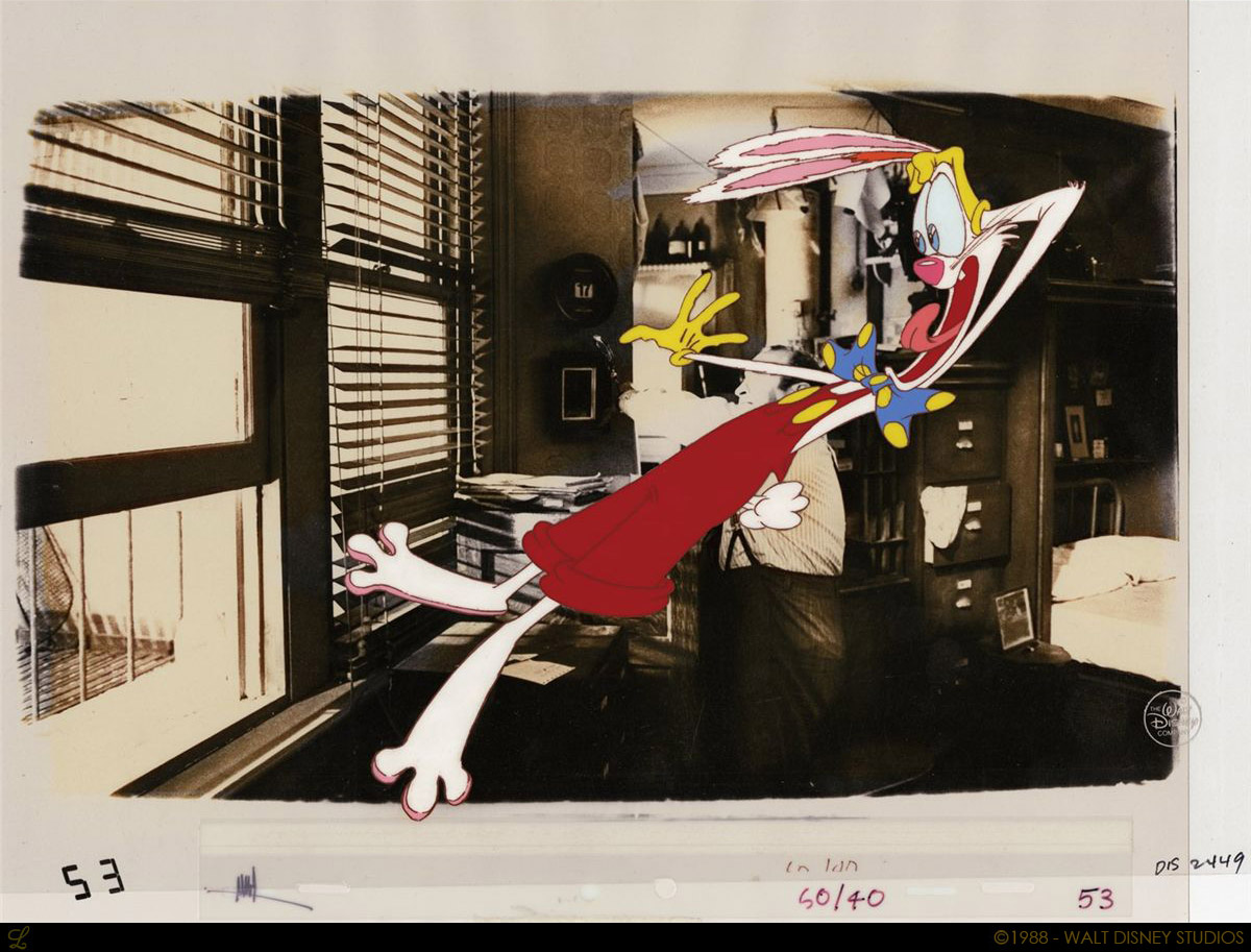 Living Lines Library: Who Framed Roger Rabbit (1988) - Production Cels