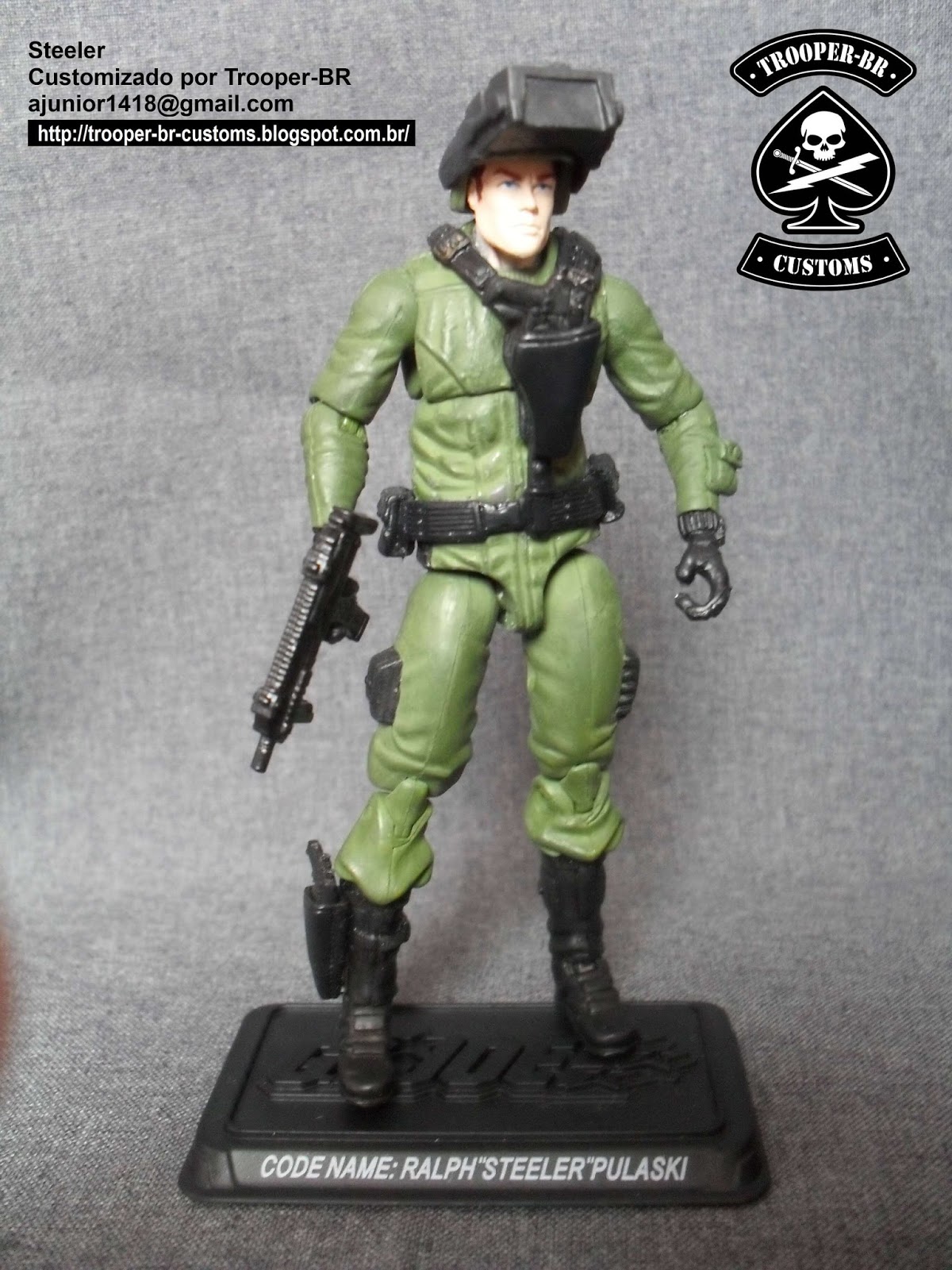 Gi joe Custom Action Figures: Steeler