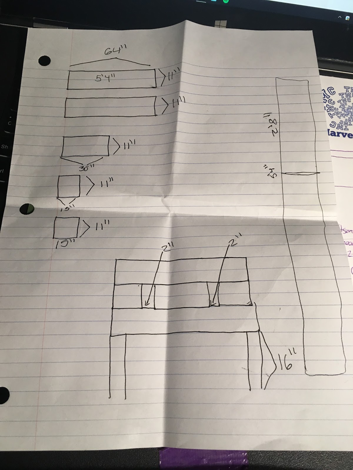 Drawing On Math: Building a Headboard, #tmwyk