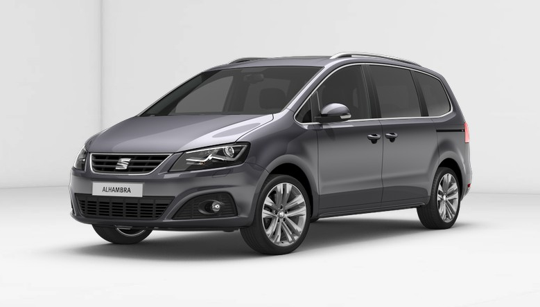 Seat Alhambra 2 Restylé (2015 à 2020) - Couleurs, code peinture