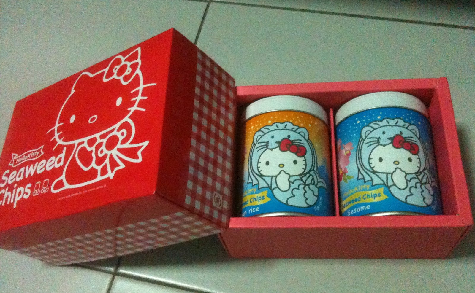 SezondsHands: Limited Edition - Hello Kitty Seaweed Chips in Merlion