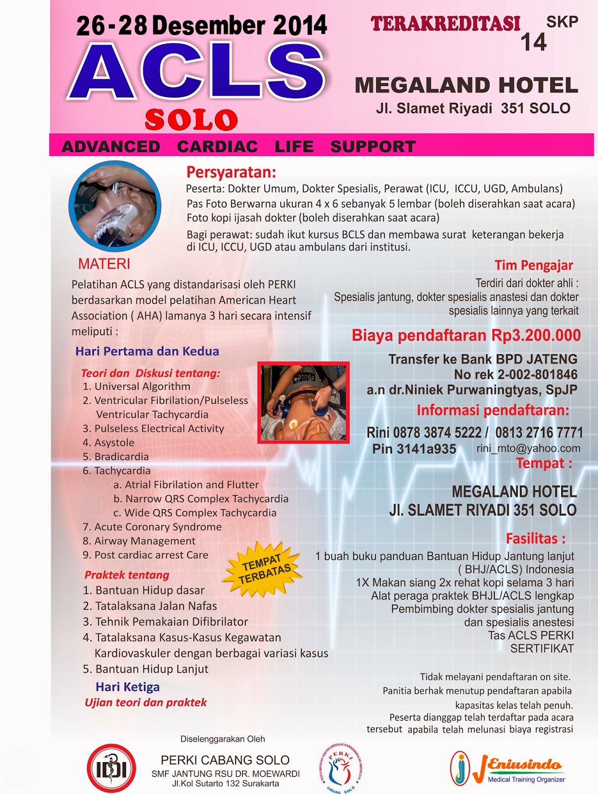 ACLS SOLO (PERKI): Januari 2015