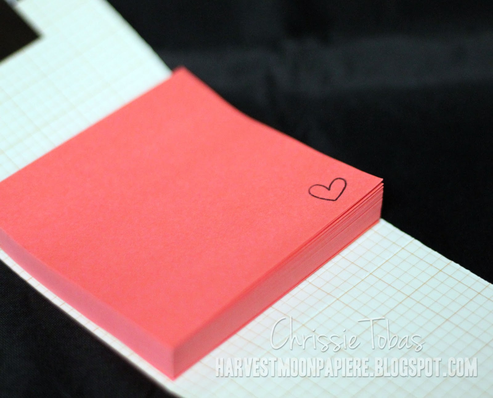 Harvest Moon Papiere: Post It Note Holders