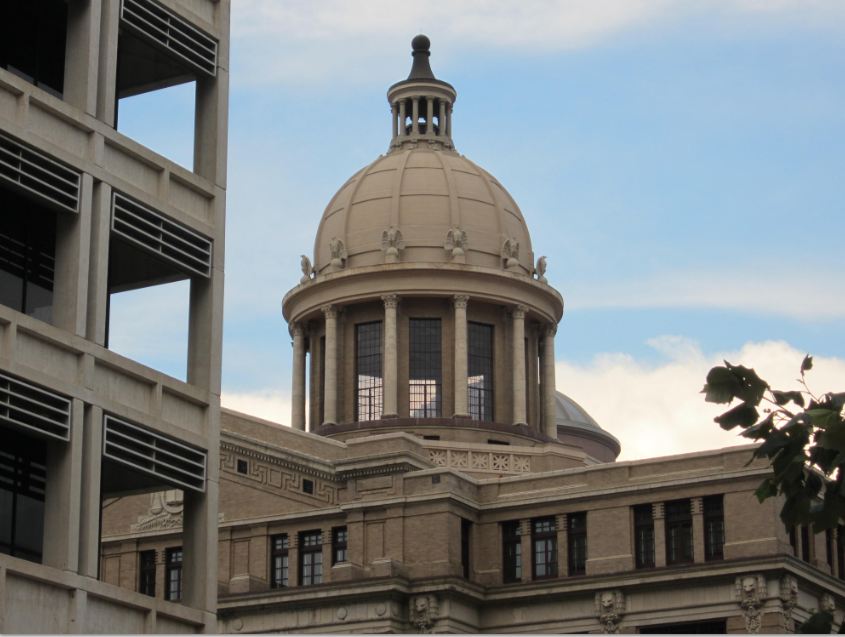 Houston in Pics: Photos of Old Harris County Courthouse (erected 1910)