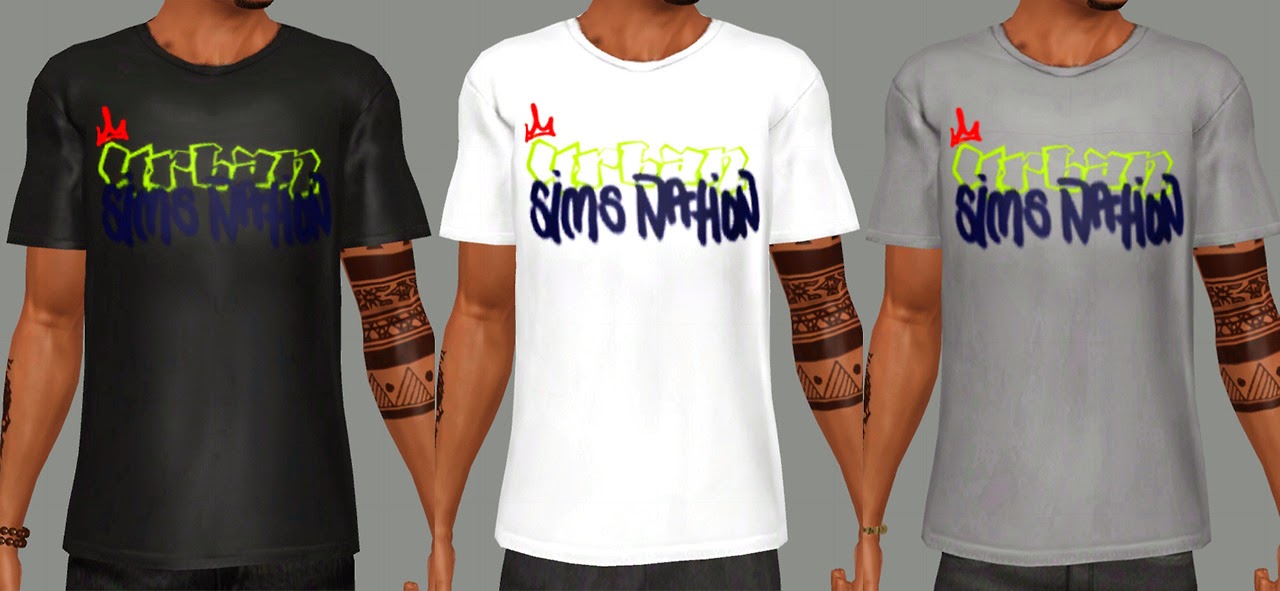 My Sims 3 Blog: Taper Fade New Tops for Males by Infisim