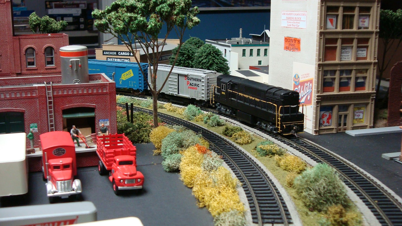 New York Central Train Layout: P.C.C.M. 22D.