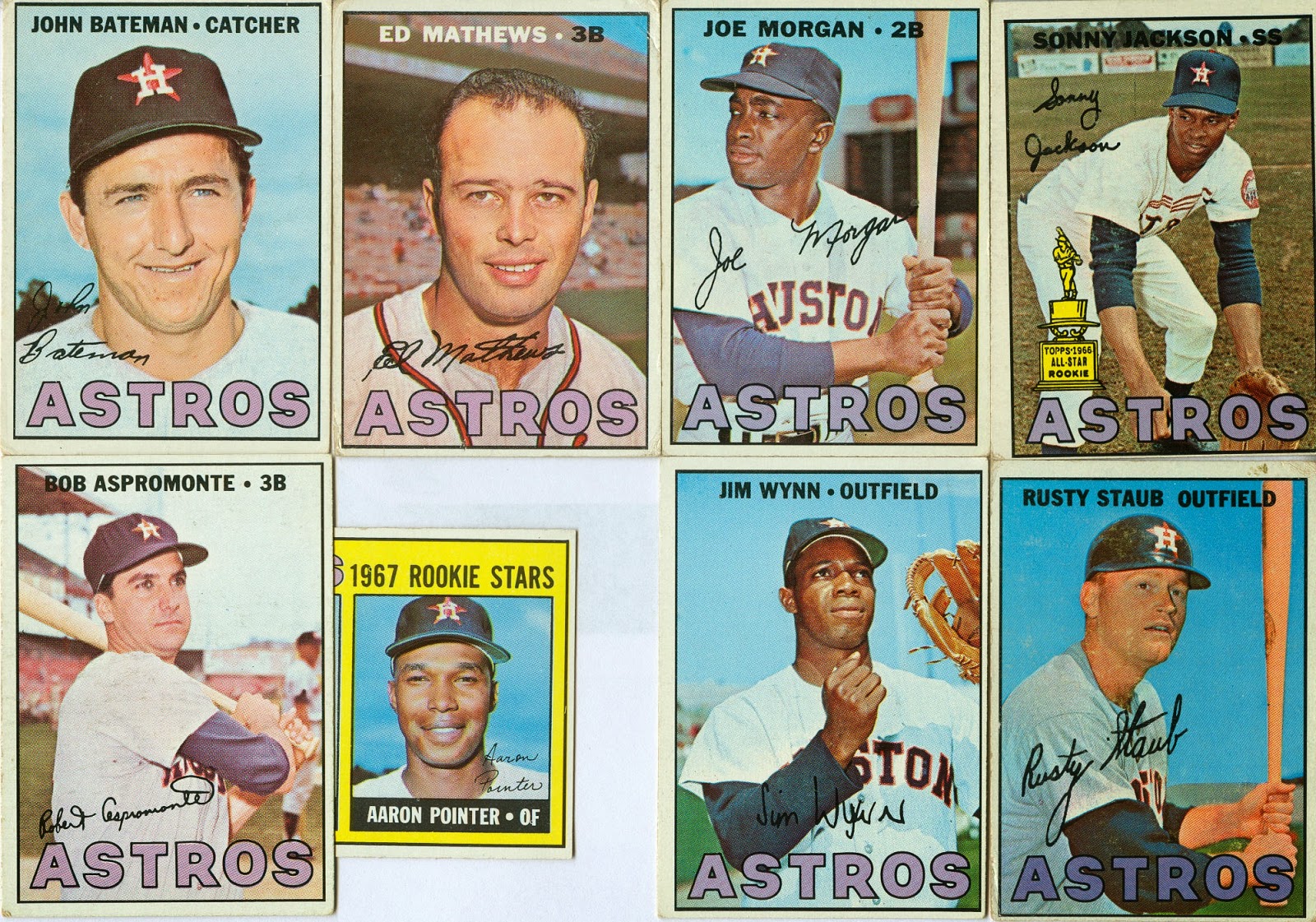 1967 Topps Baseball: It's Opening Day! - NL starters