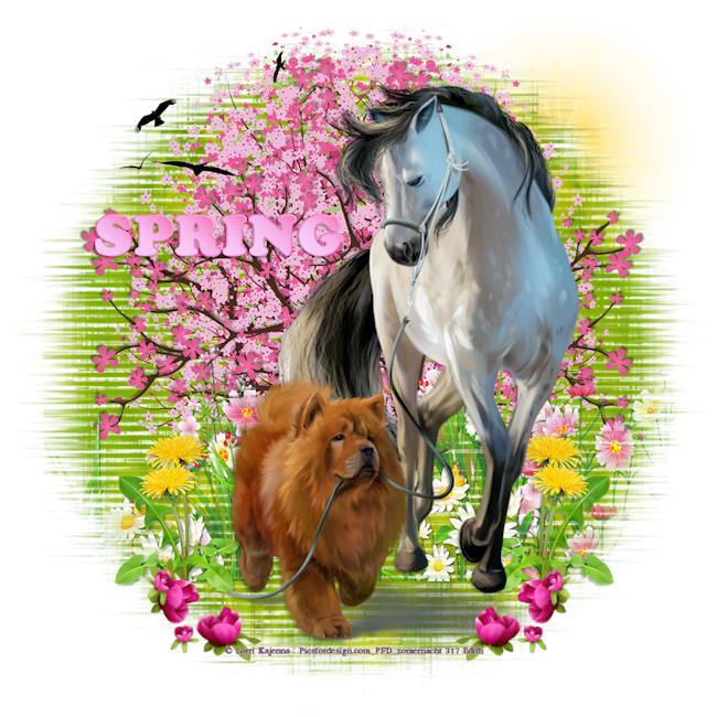 Topper psp wensjes: Beautiful Spring.