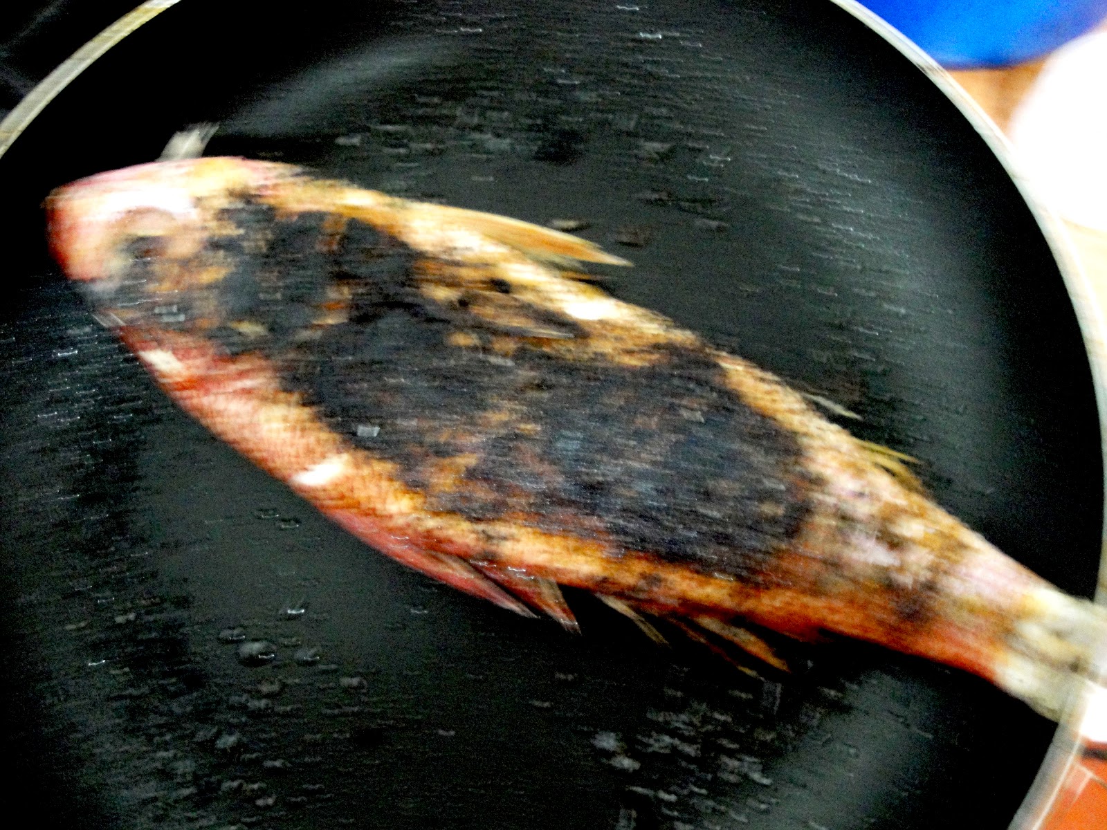 Adventures in the Kitchen: Pan fried Whole Redfish with Chimichurri Sauce