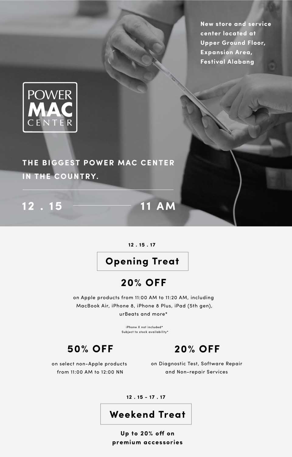 Power Mac Center Opens Its Biggest Store at Festival Mall Alabang ...